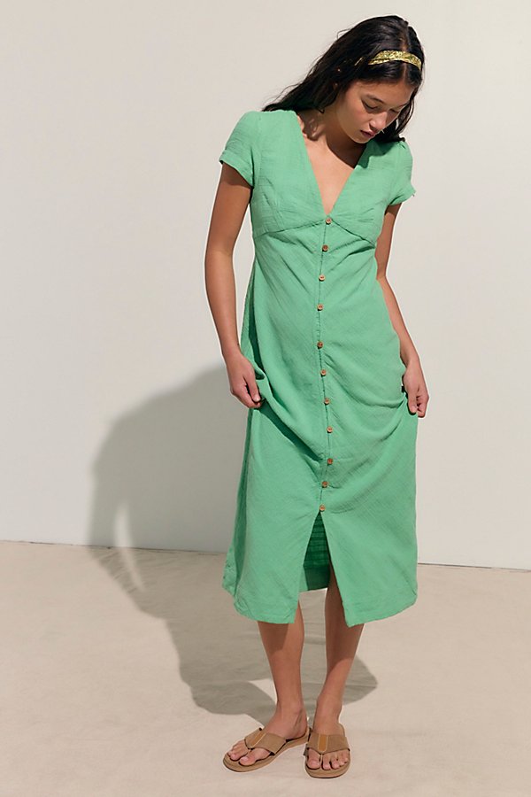 FREE PEOPLE Free People New In Town Midi Dress